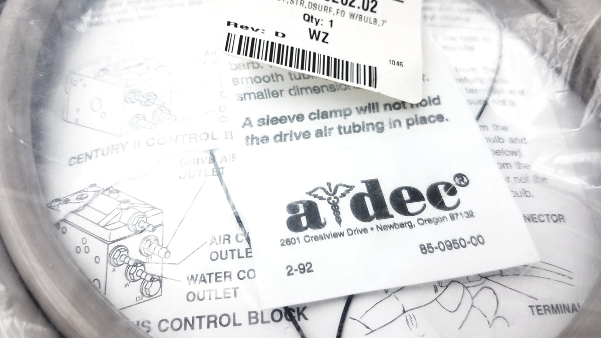 Adec Dental Power Optic Handpiece tubing – A Biomedical Service