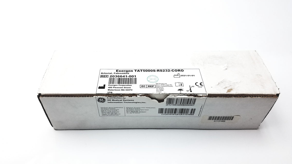 Exergen TAT5000S-RS232-CORO Temporal Artery Scanner Thermometer GE – A ...