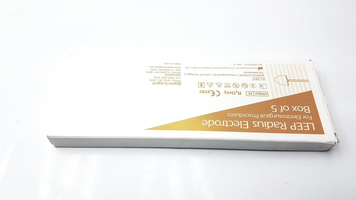 LEEP Radius Electrode Cooper Surgical 1.5cm x 1.5cm 12cm Shaft – A ...
