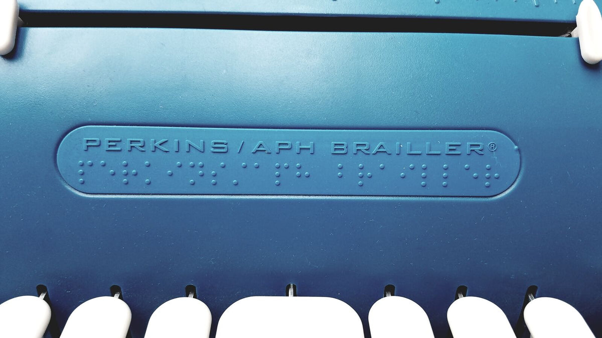 Perkins APH Brailler Typewriter For Blind – A Biomedical Service