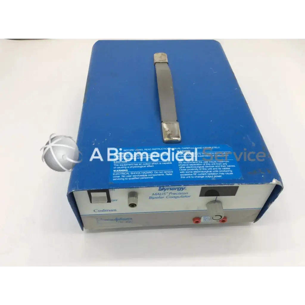 Codman 80-1187 Synergy Malis Precision Bipolar Coagulator - A ...