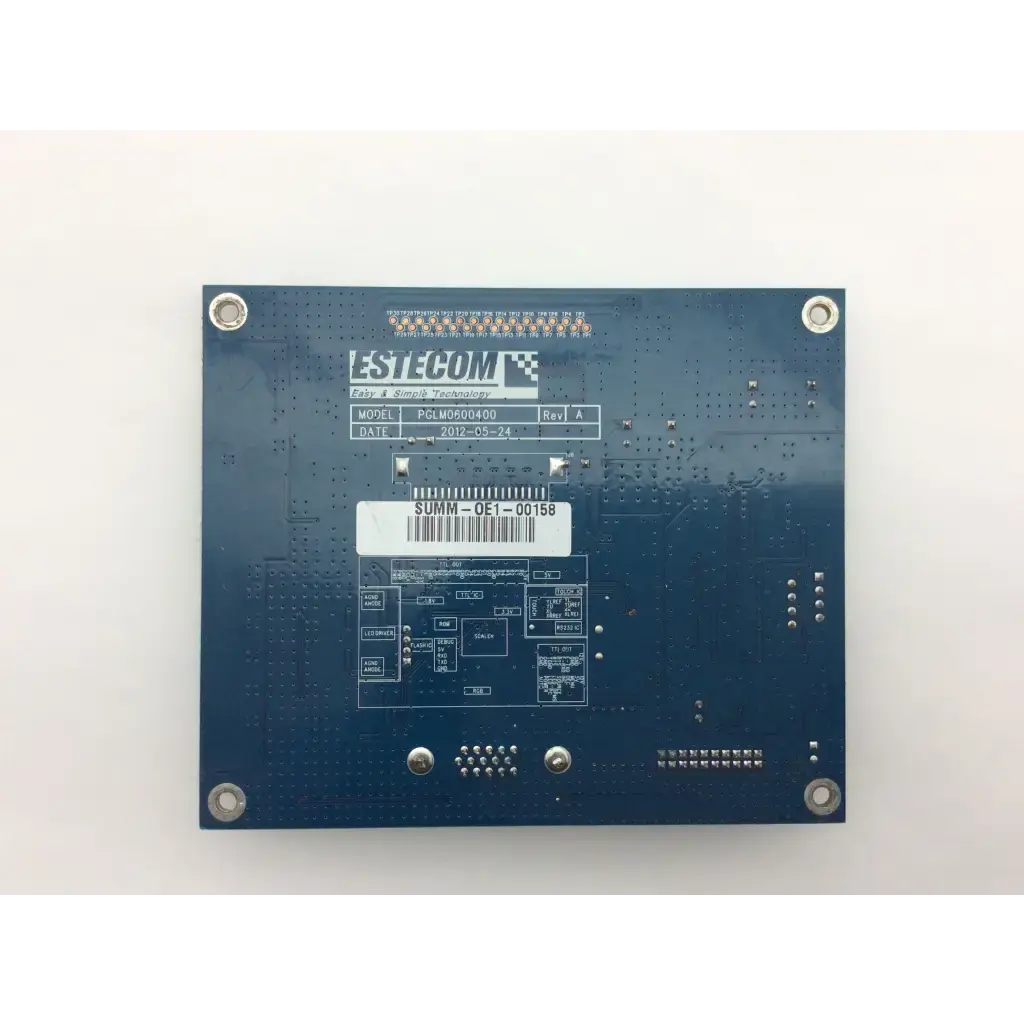 Estecom PGLM0600400 Rev A CCTECH CD-1 Board - A Biomedical Service