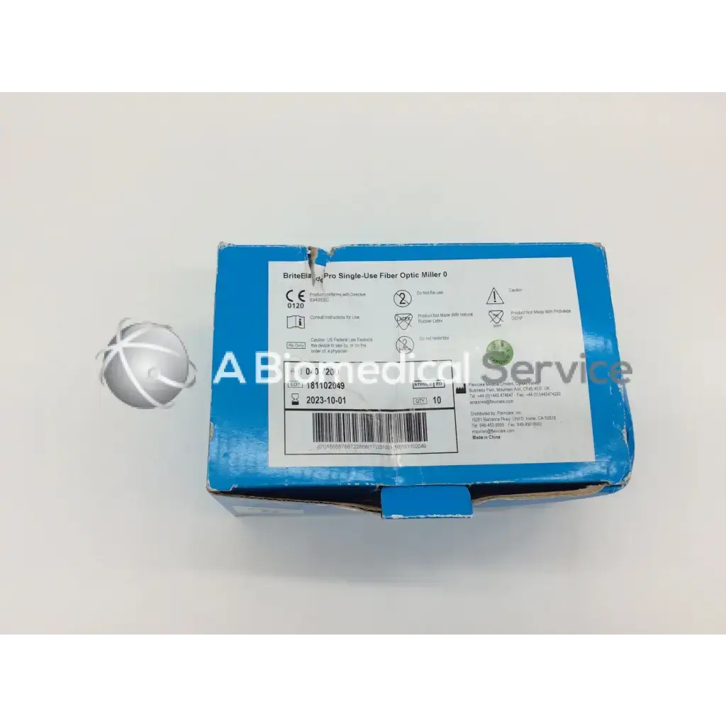 Flexicare BriteBlade 040-720U Single Fiber Optic Miller - A Biomedical ...