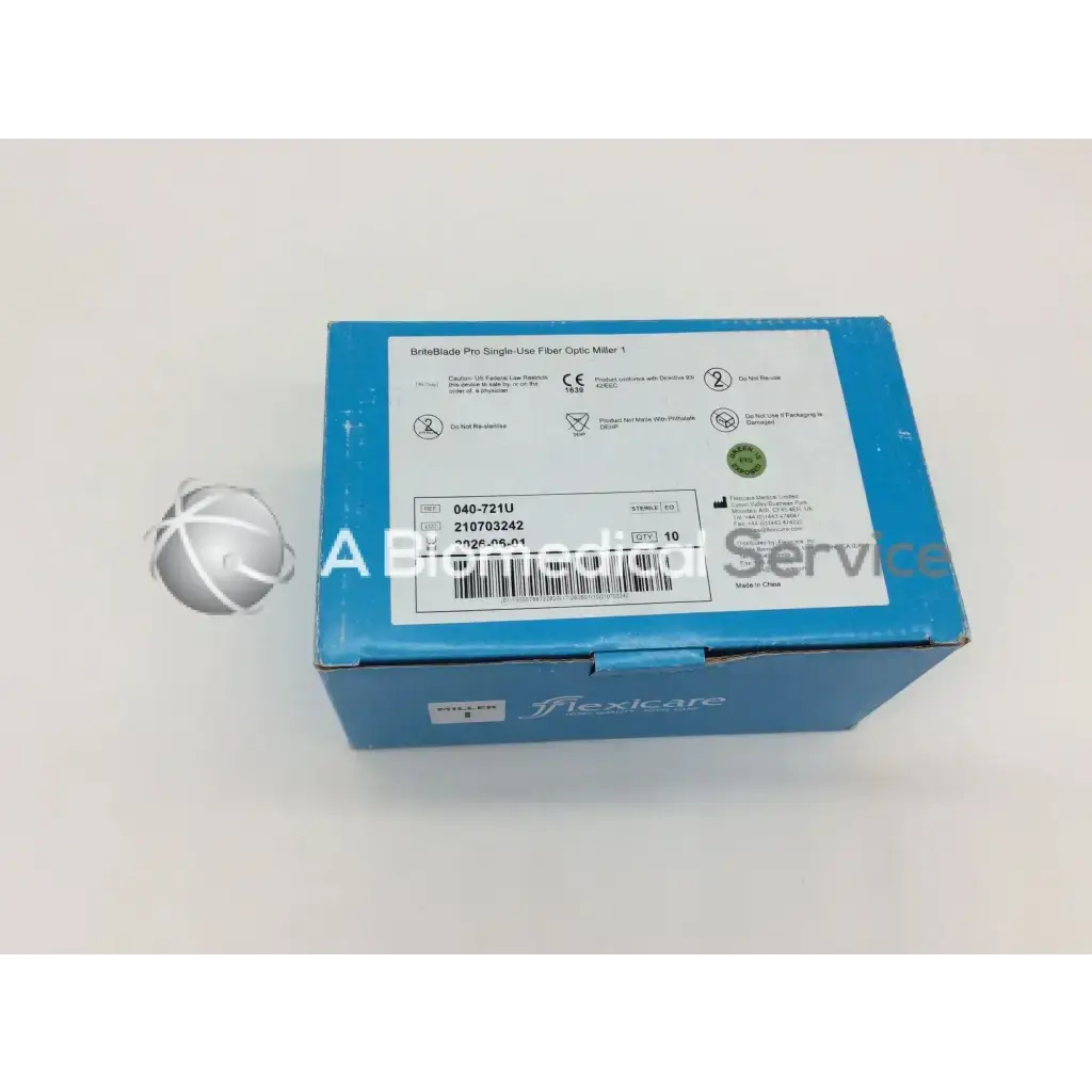 Flexicare BriteBlade 040-721U Single Fiber Optic Miller 1 - A ...