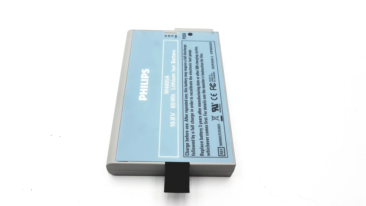 Philips M4605A 10.8V 65Wh Lithium Ion Battery – A Biomedical Service