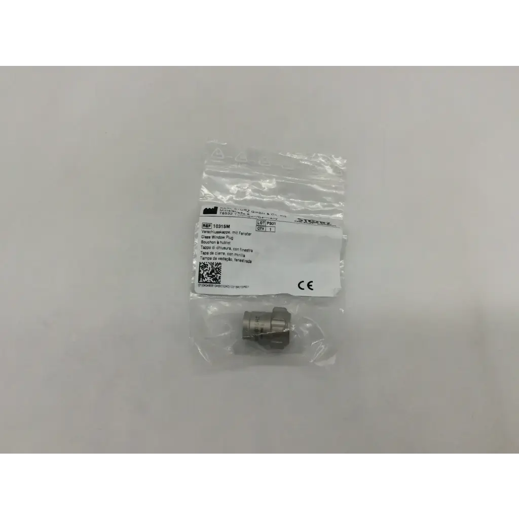 Storz 10315M Glass Window Plug - A Biomedical Service
