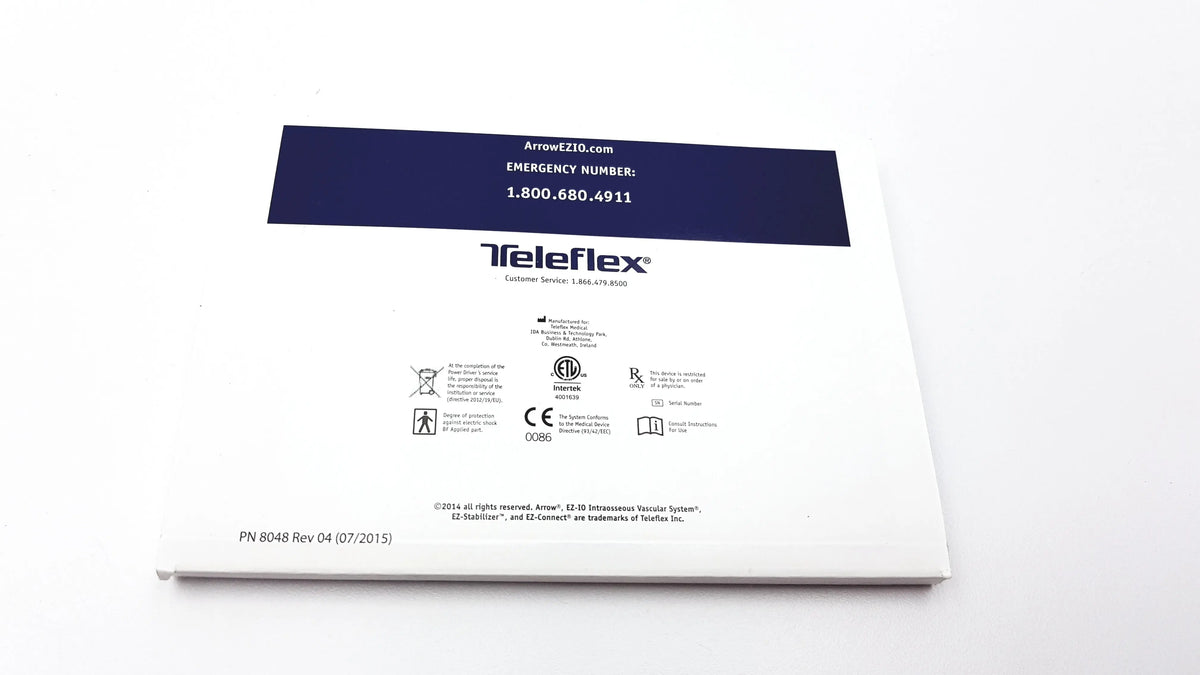 Teleflex Arrow EZ-IO 9058 Power Driver Intraosseous – A Biomedical Service