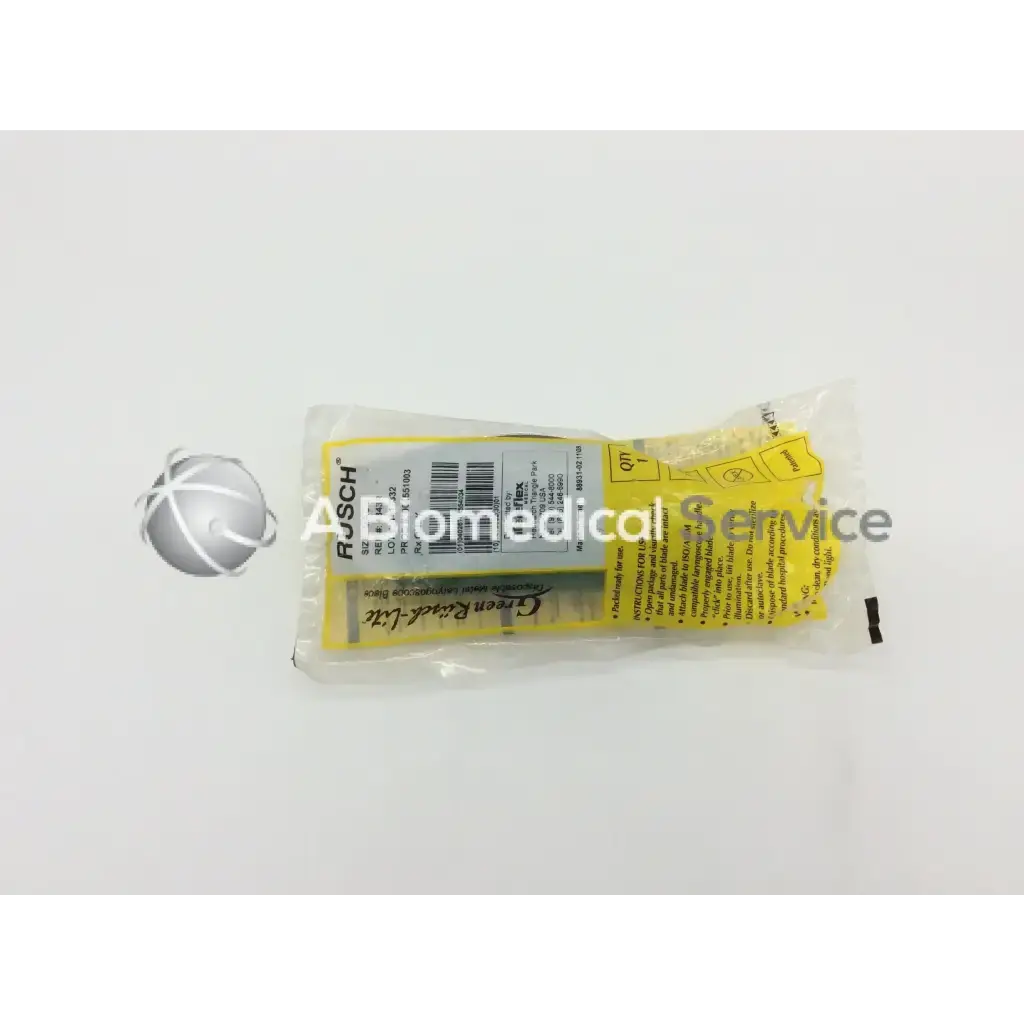 Teleflex Green Rusch Lite Disposable Metal Laryngoscope Blade MAC 3 ...