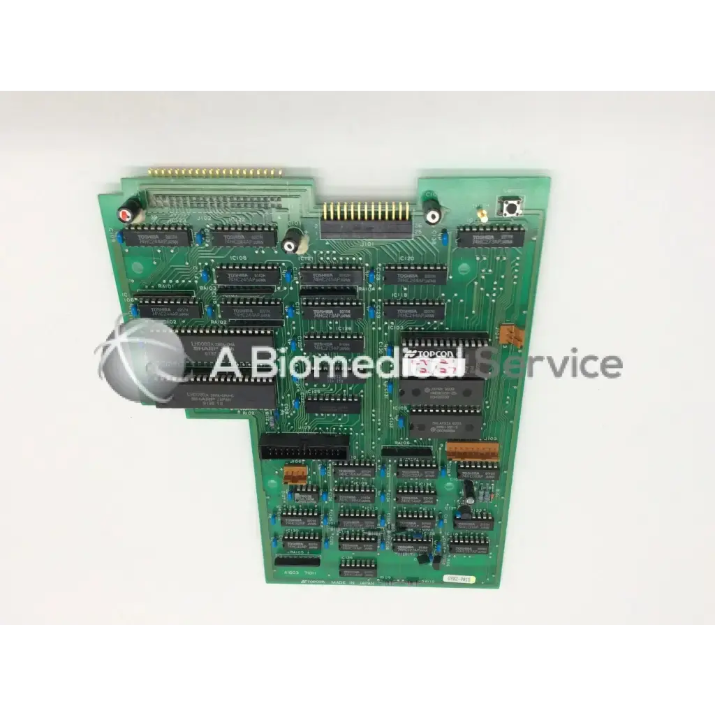 Topcon 41603 71011 Board - A Biomedical Service
