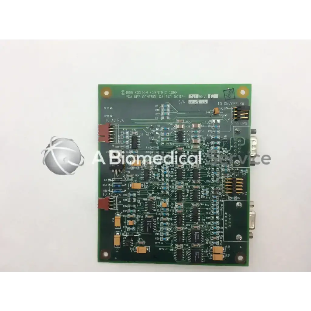 Boston Scientific 50116-002 50117-011 Rev C A/W VER.AA PCA UPS Control ...