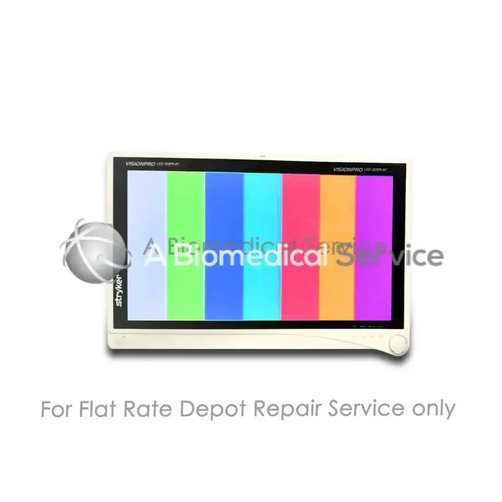 Stryker Vision LCD Monitor Repair Service - A Biomedical Service