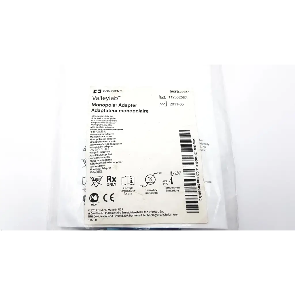 Valleylab E0502 Universal Monopolar Adapter - A Biomedical Service