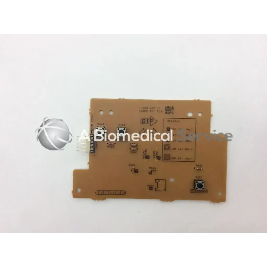 1-650-697-11 GK-2C 94V-0 Display Tuner Key PCB Board - A Biomedical Service