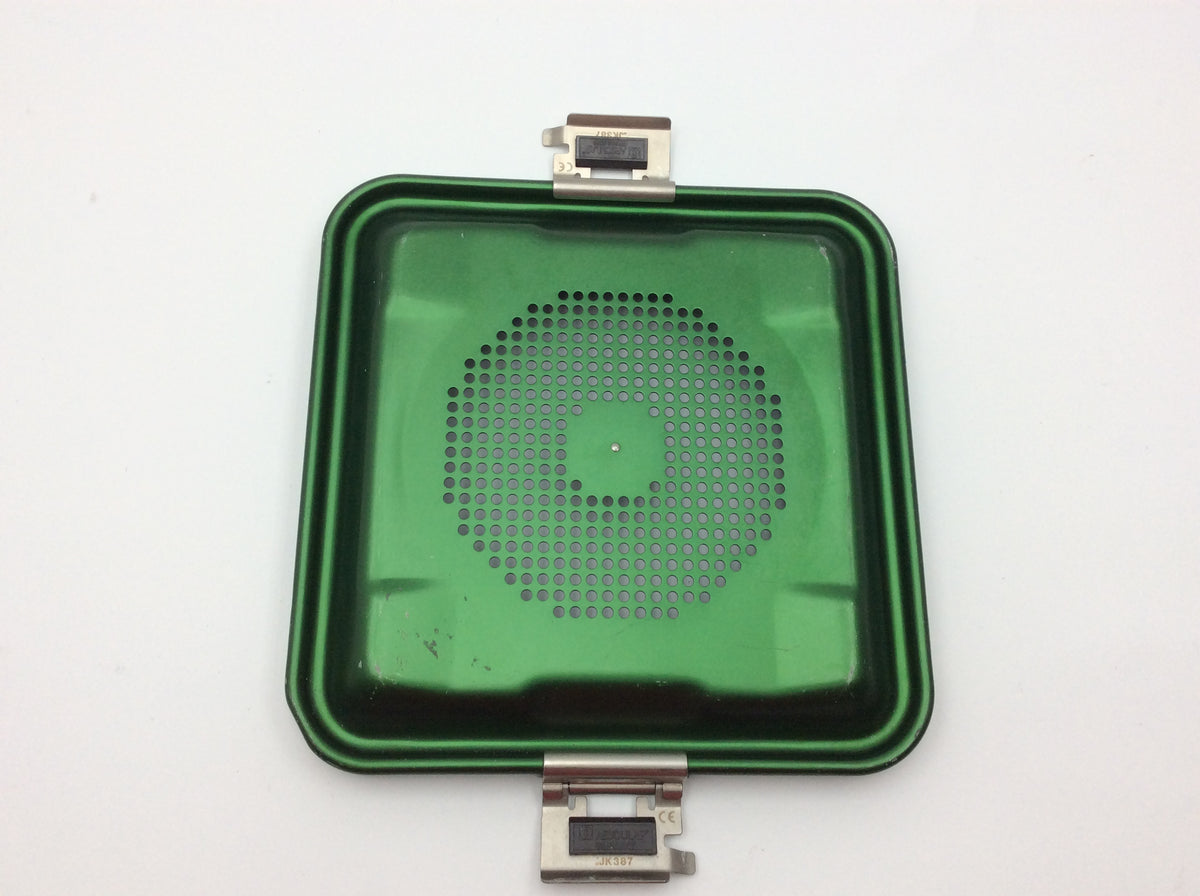 Aesculap JN341 Half-Size Perforated Retention Plate Sterilization Cont ...