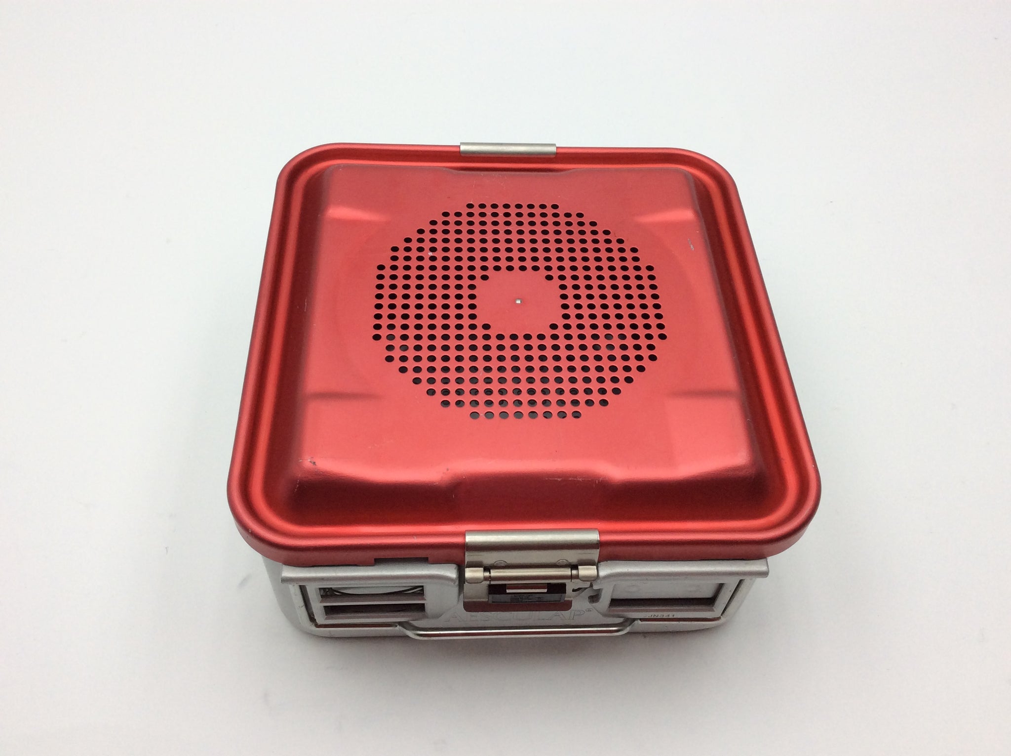 Aesculap JN341 Half-Size Perforated Retention Plate Sterilization Cont ...