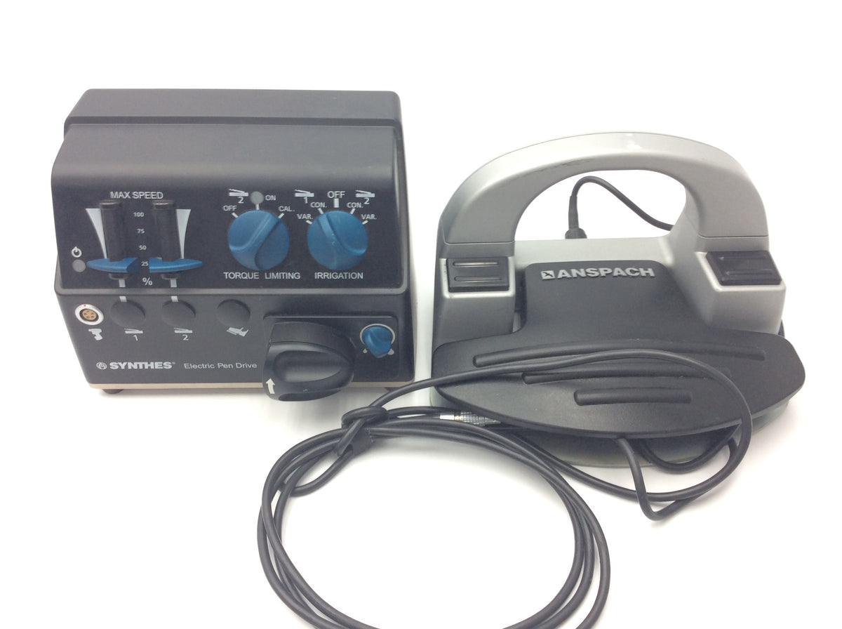 Synthes Electric Pen Drive Console w/ Anspach Neurosurgery Drill – A ...
