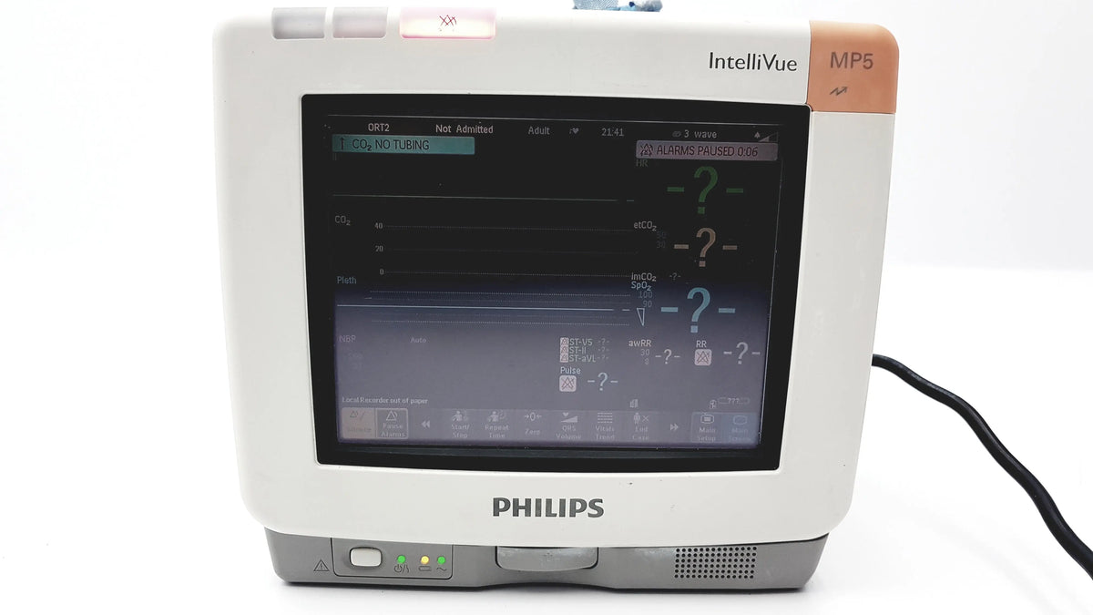 Philips Intellivue MP5 Patient Vital Signs Monitor M8100-67583 – A ...