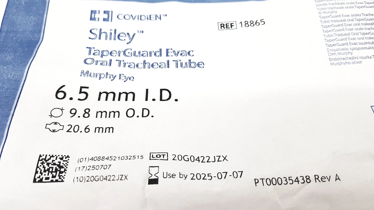 smiths medical portex tracheal tube 6.5mm – A Biomedical Service